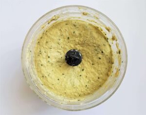 Easy Basil Hummus Recipe - Homemade Pesto Hummus - Roses and Cardamom ...